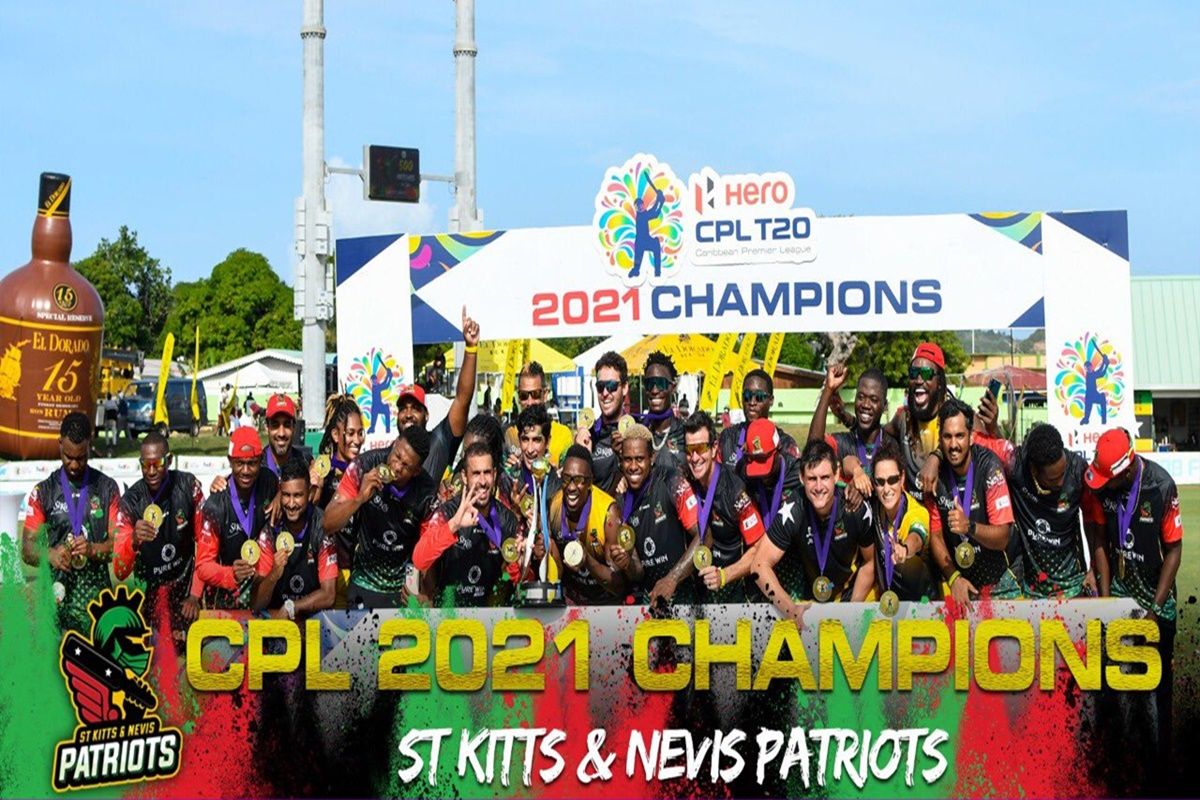 Nevis Patriots beat St Lucia Kings to Lift Maiden CPL Title