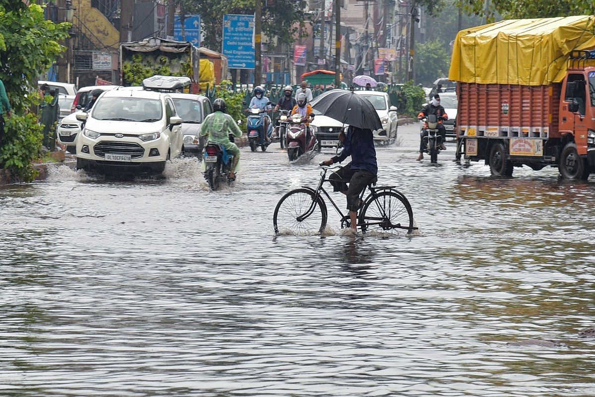 Delhi Rains: Rail, Road Affected As City Receives Highest Rainfall In ...
