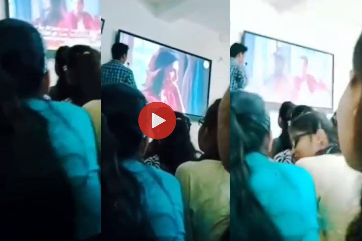 Viral Video: Romantic Song Accidentally Starts Playing on LED Screen ...
