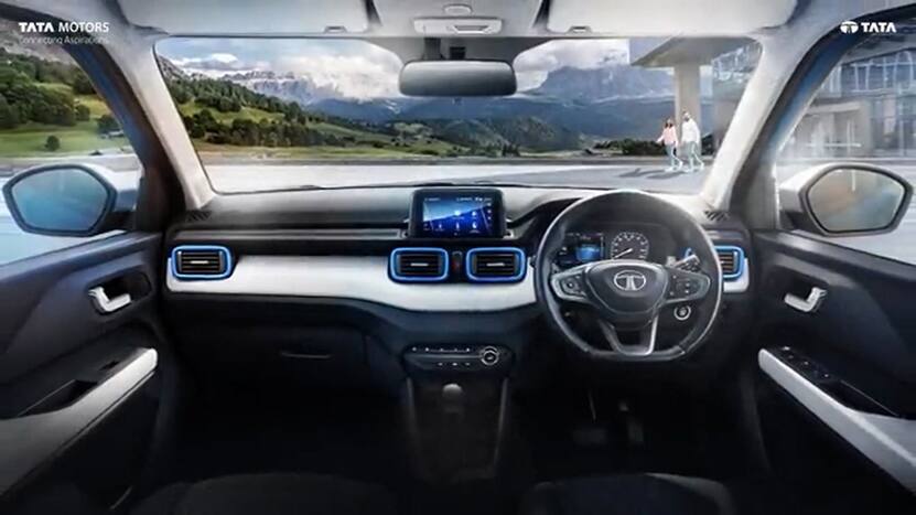 Tata Punch SUV Interior Details Revealed Officially. Check All Features ...