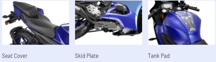 2021 Yamaha R15 V4, 2021 Yamaha R15M All Accessory Details, Prices Revealed
