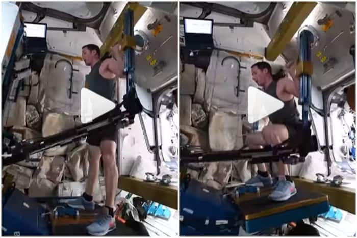 Viral Video: French Astronaut Shares His Workout Routine Aboard ISS ...