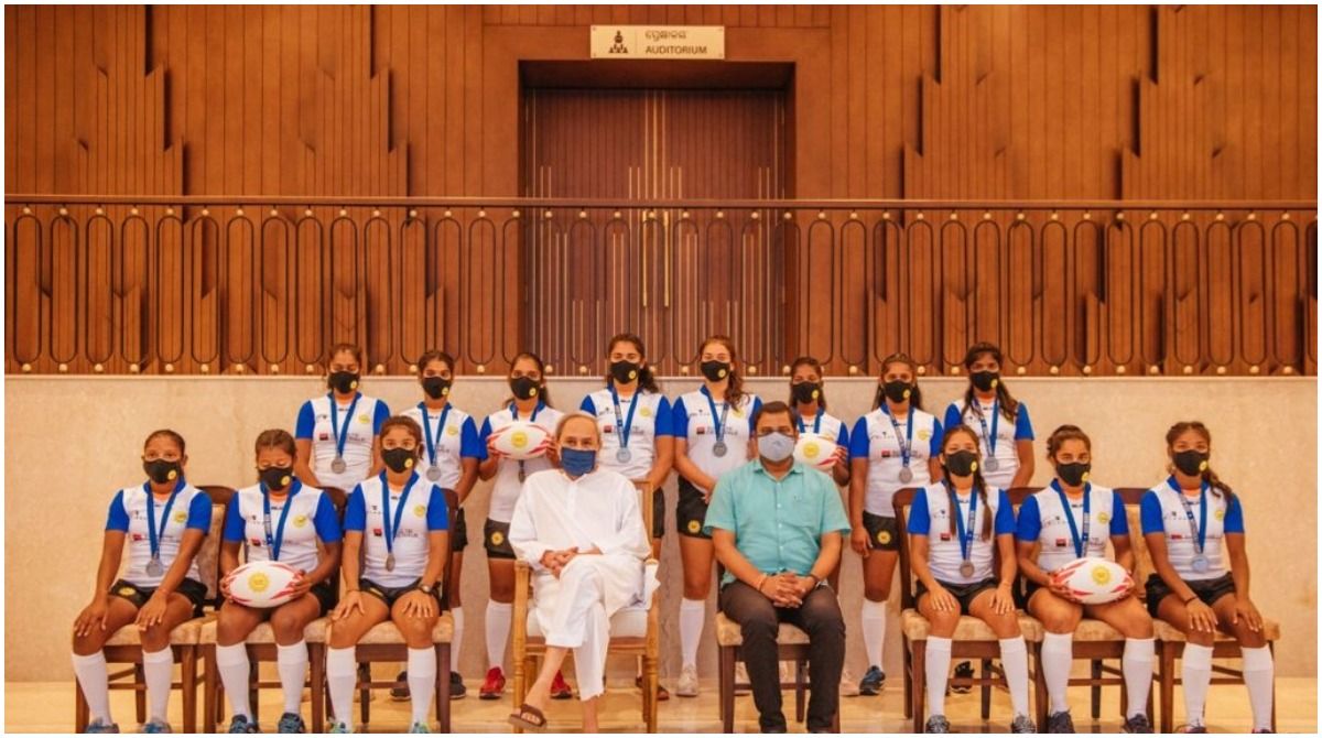Odisha CM Naveen Patnaik Felicitates Indian U-18 Girls Rugby Team ...