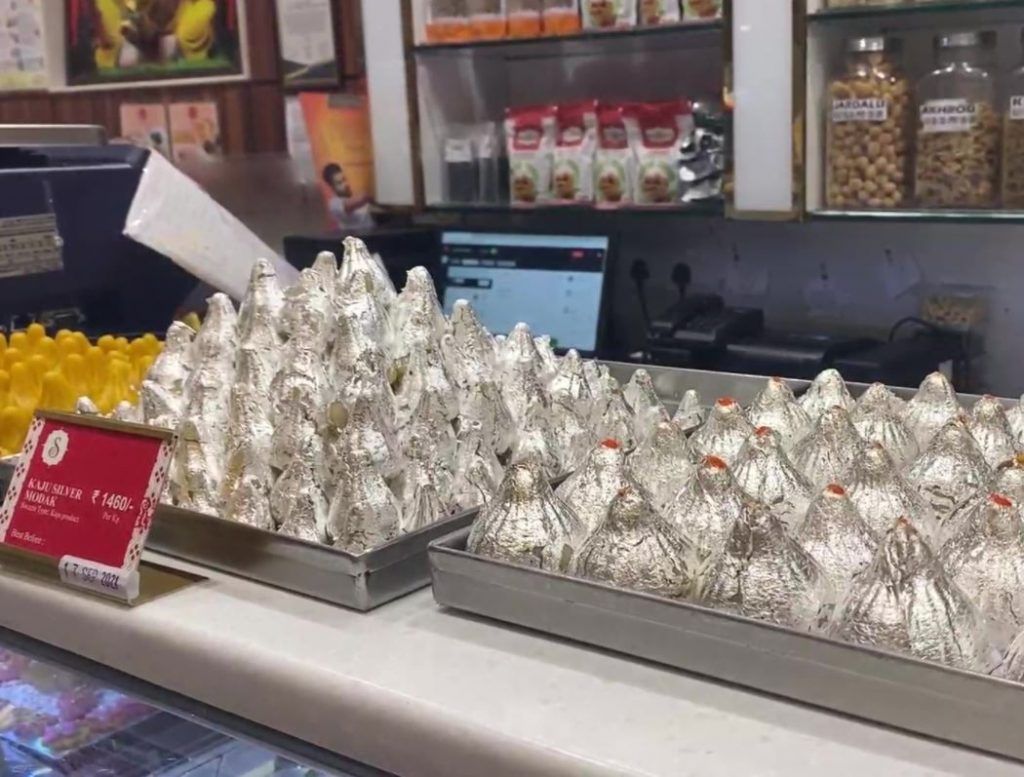 This Sweet Shop in Nashik is Selling 'Golden Modaks' at ₹ 12,000/Kg
