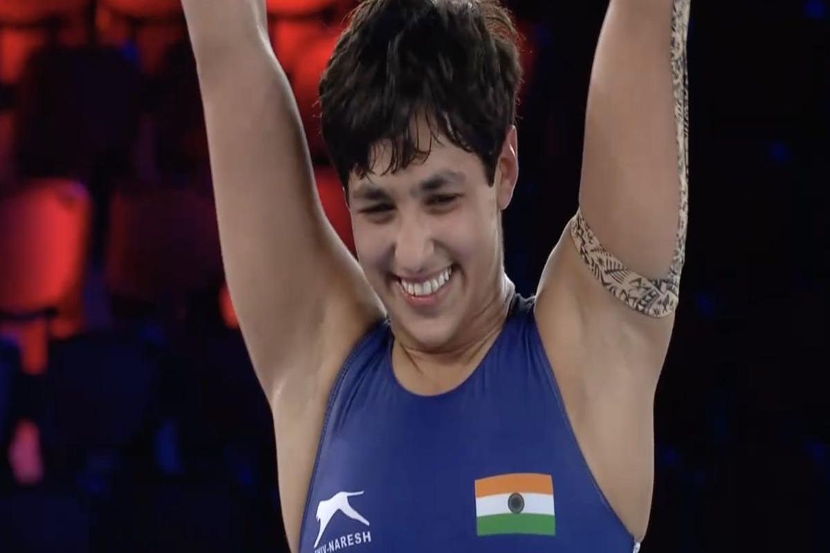 Wrestler Anshu Malik Becomes First Indian Woman to Enter World ...