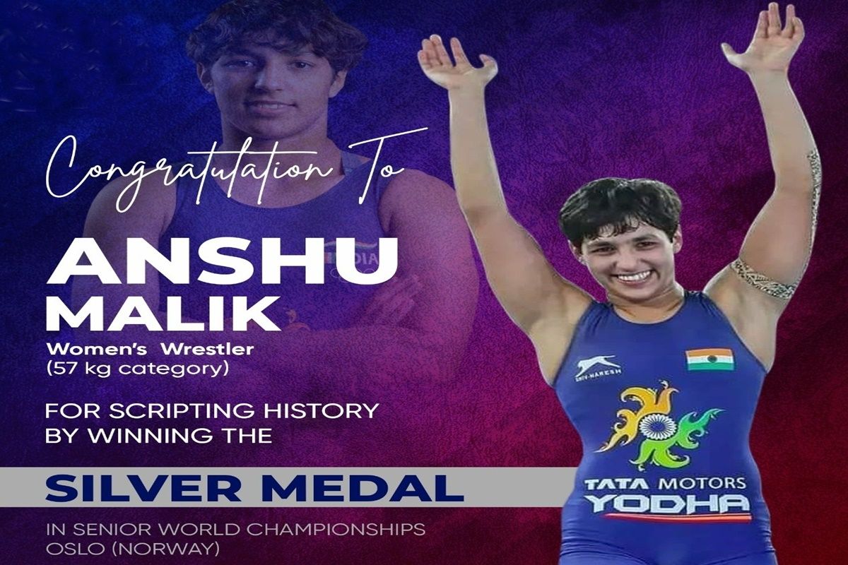 World Wrestling Championships: Anshu Malik Scripts History, Becomes ...