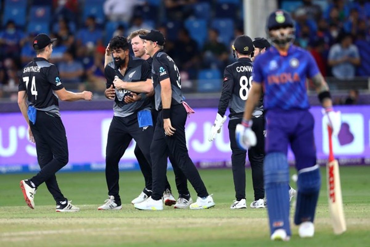 T20 World Cup 2021 Today Match Kane Williamson New Zealand Beat India ...