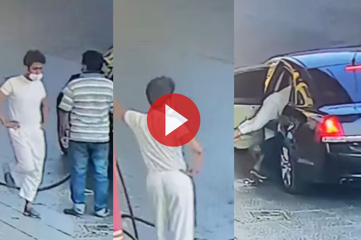 पहले कार में Petrol फुल करवाया, फिर कर्मचारी को भी किडनैप कर ले गए ...