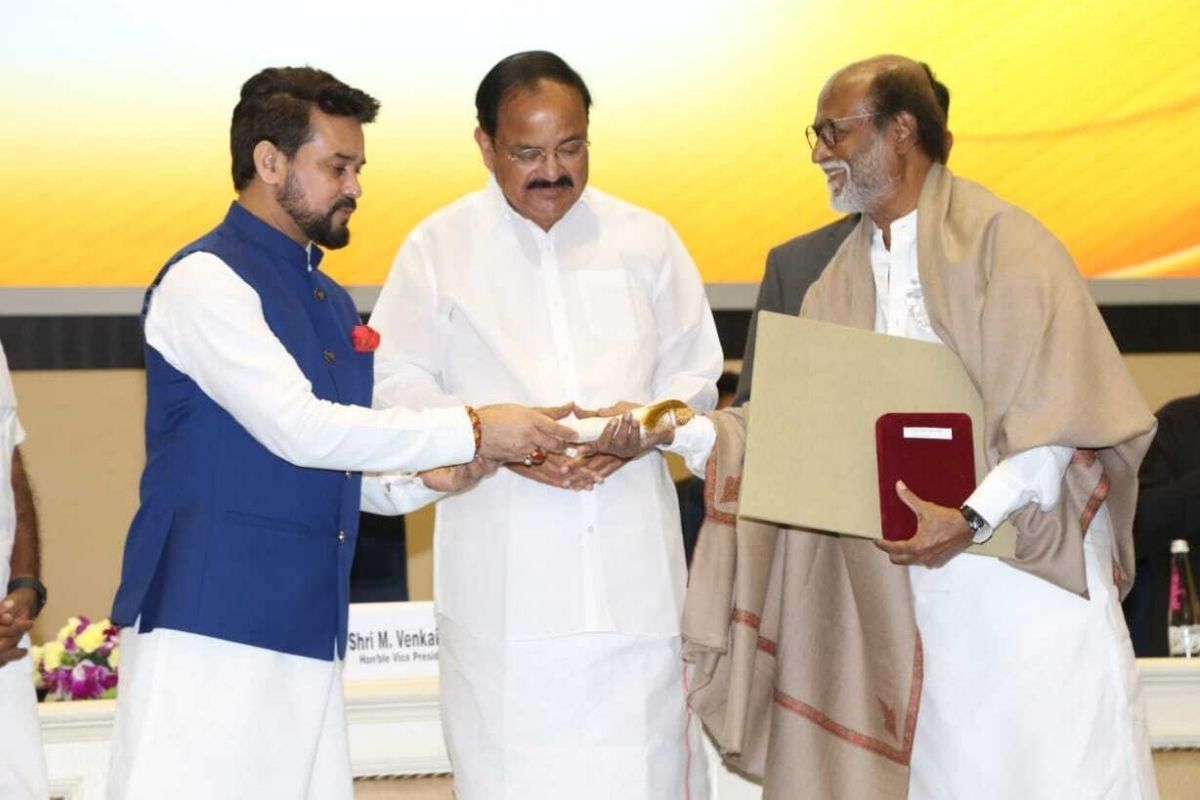 National Film Awards : दाक्षिणात्य सुपरस्टार रजनीकांतचा दादासाहेब फाळके ...