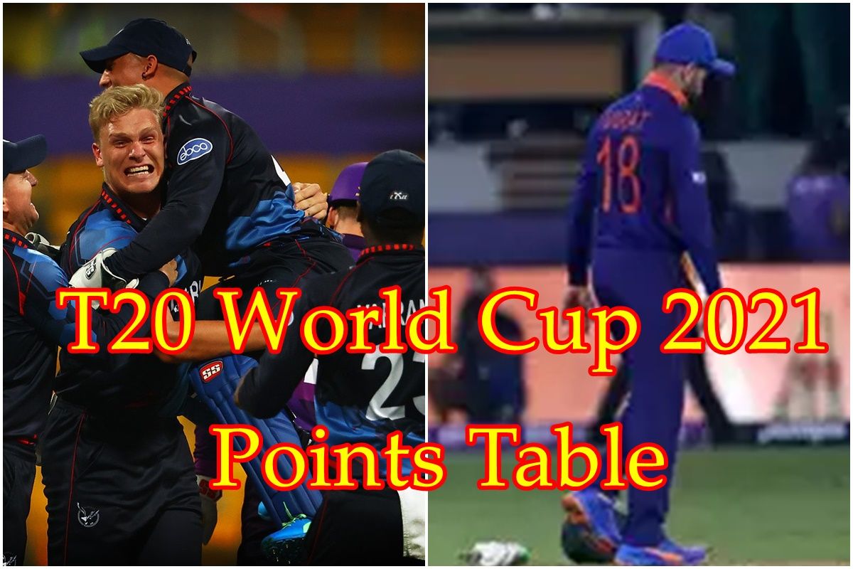 T20 World Cup 2021 Points Table: भारत से आगे निकला Namibia, जानिए क्या ...