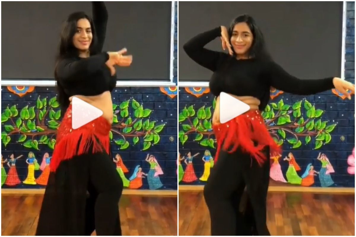 Viral Video: Woman Performs Belly Dance on Viral Manike Mage Hithe ...