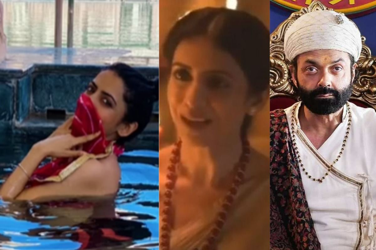 Aashram की साध्वी माता ने पार की बोल्डनेस की हदें, बस दुपट्टा लपेटकर ...