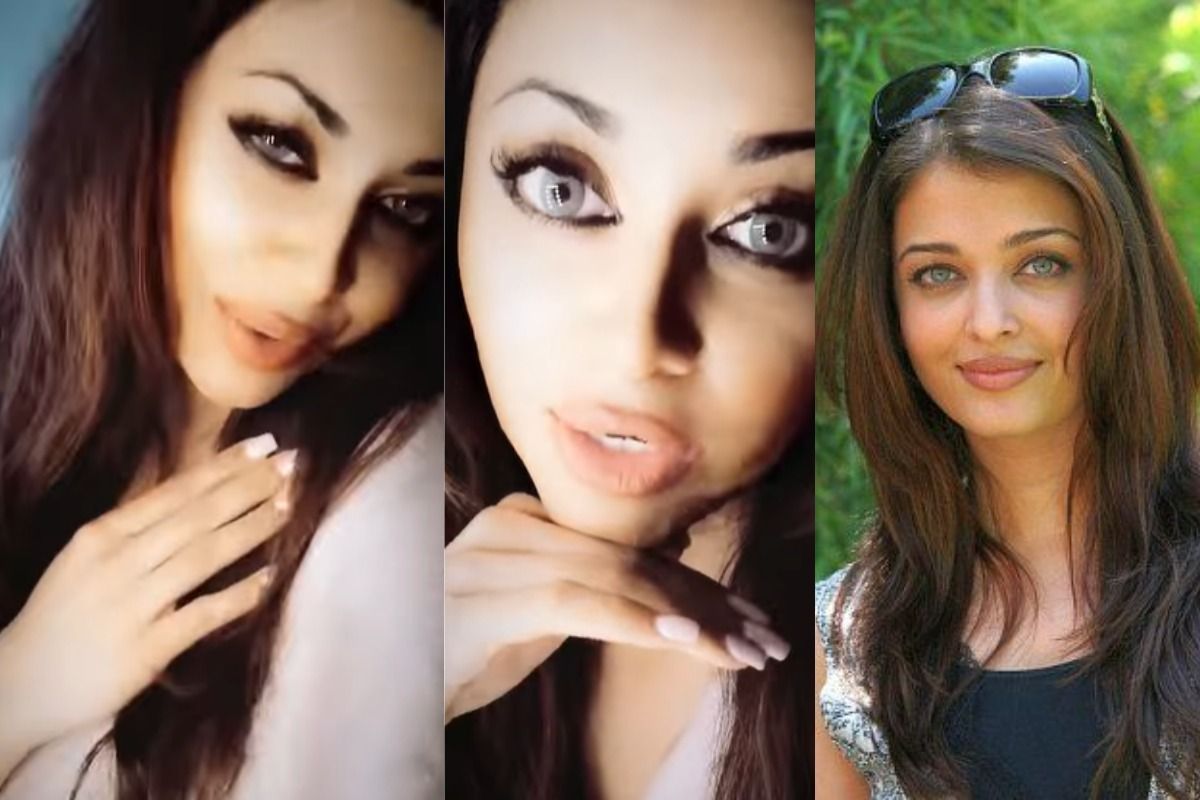 Aishwarya Rai की हमशक्ल ने हुस्न और अदाओं से किया घायल, पाकिस्तानी Aamna Imran का Video हुआ Viral