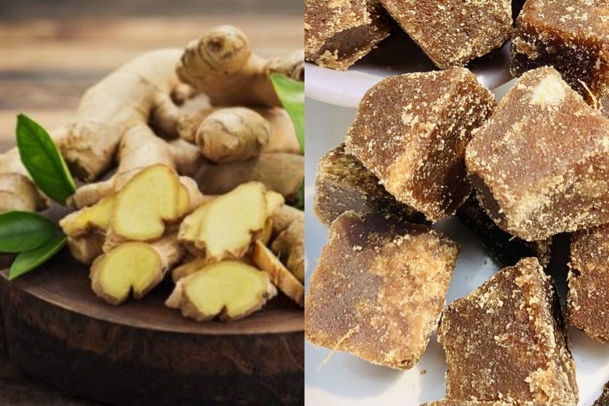 Gul Ani Adrak che fayde: हिवाळ्यात दररोज गूळ आणि आल्याचं करा सेवन, आजार ...