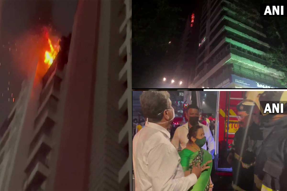 Mumbai: बहुमंजिला बिल्डिंग में लगी आग, कुछ लोग घायल, फायर ब्रिगेड ...