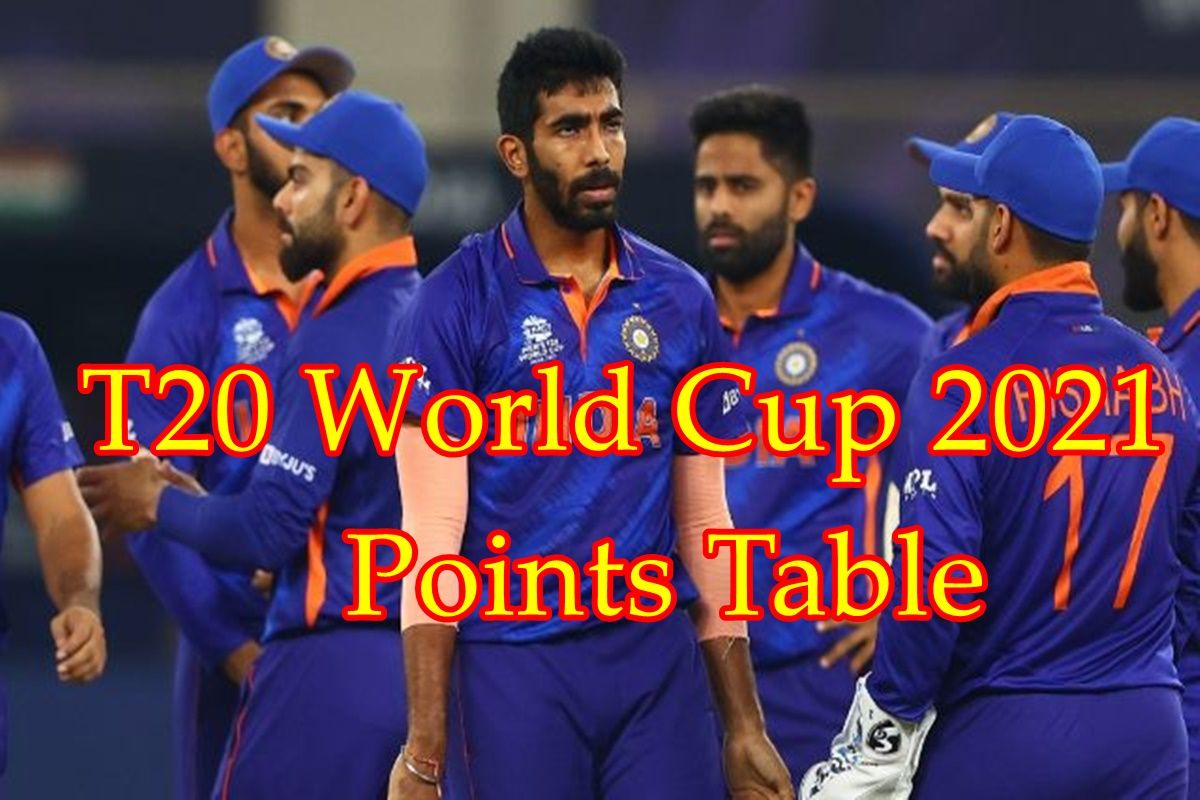 T20 World Cup 2021 Points Table: भारत सेमीफाइनल से OUT, जानिए अंकतालिका ...