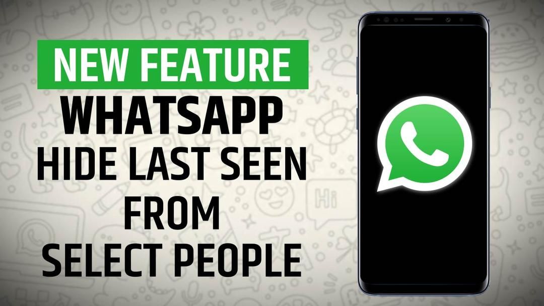 WhatsApp Latest Update: WhatsApp Will Now Allow You To Hide Your Last ...