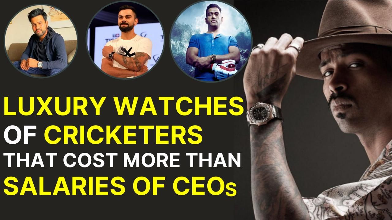 Luxury Watches Owned by Indian Cricketers That Cost More Than Salaries ...