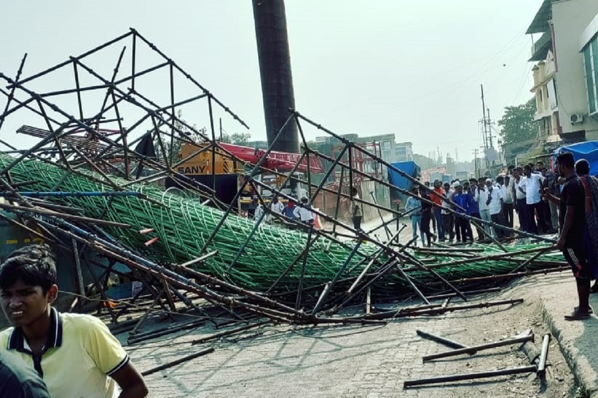 Over 5 Injured As Pillar Of Under-Construction Metro Bridge Collapses ...