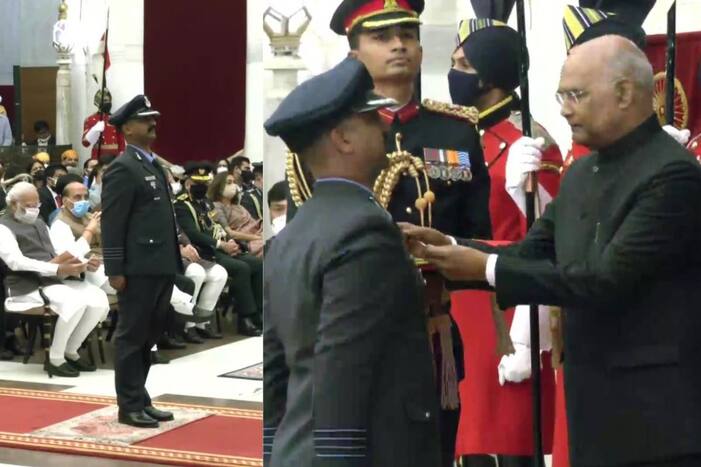IAF’s Group Captain Abhinandan Varthaman Awarded Vir Chakra by ...
