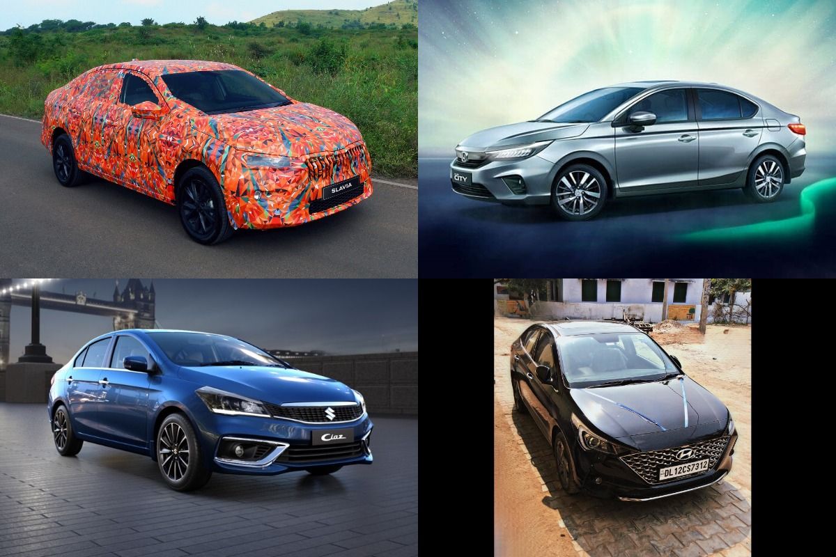Skoda Slavia Vs Honda City Vs Hyundai Verna Vs Maruti Suzuki Ciaz ...