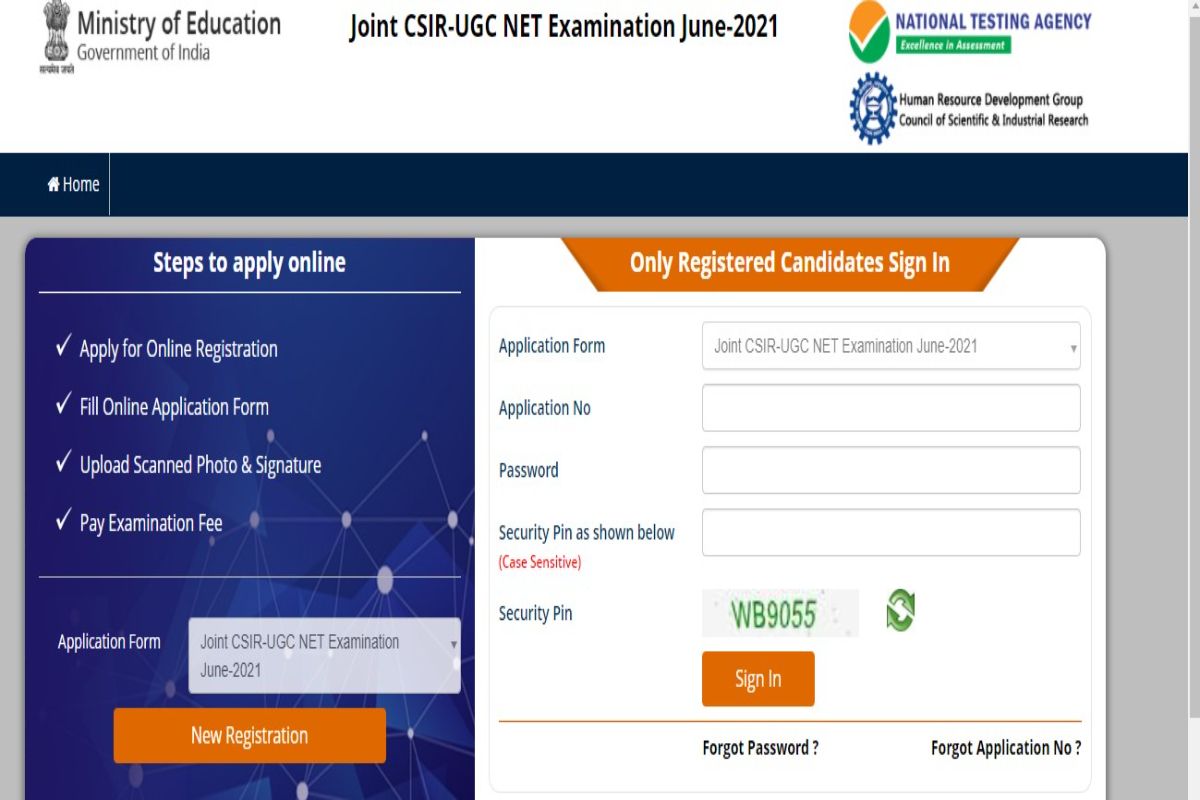 NTA UGC NET June 2021: Registration Begins on csirnet.nta.nic.in | Know ...