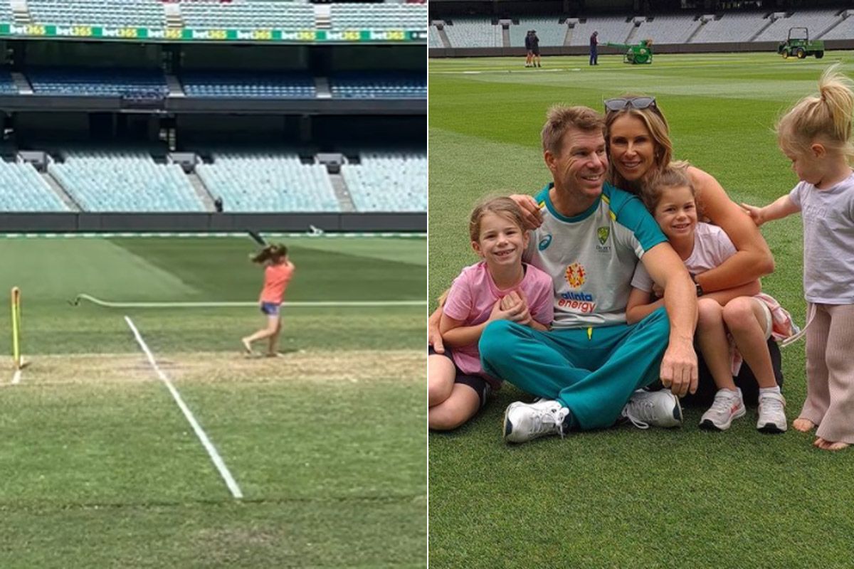 AUS vs ENG: डेविड वार्नर की बेटी का MCG में हुआ डेब्‍यू, लगाया शानदार ...