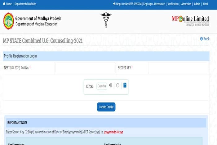 Mp Neet Ug Counselling 2021 Registration Begins From Today On Dme