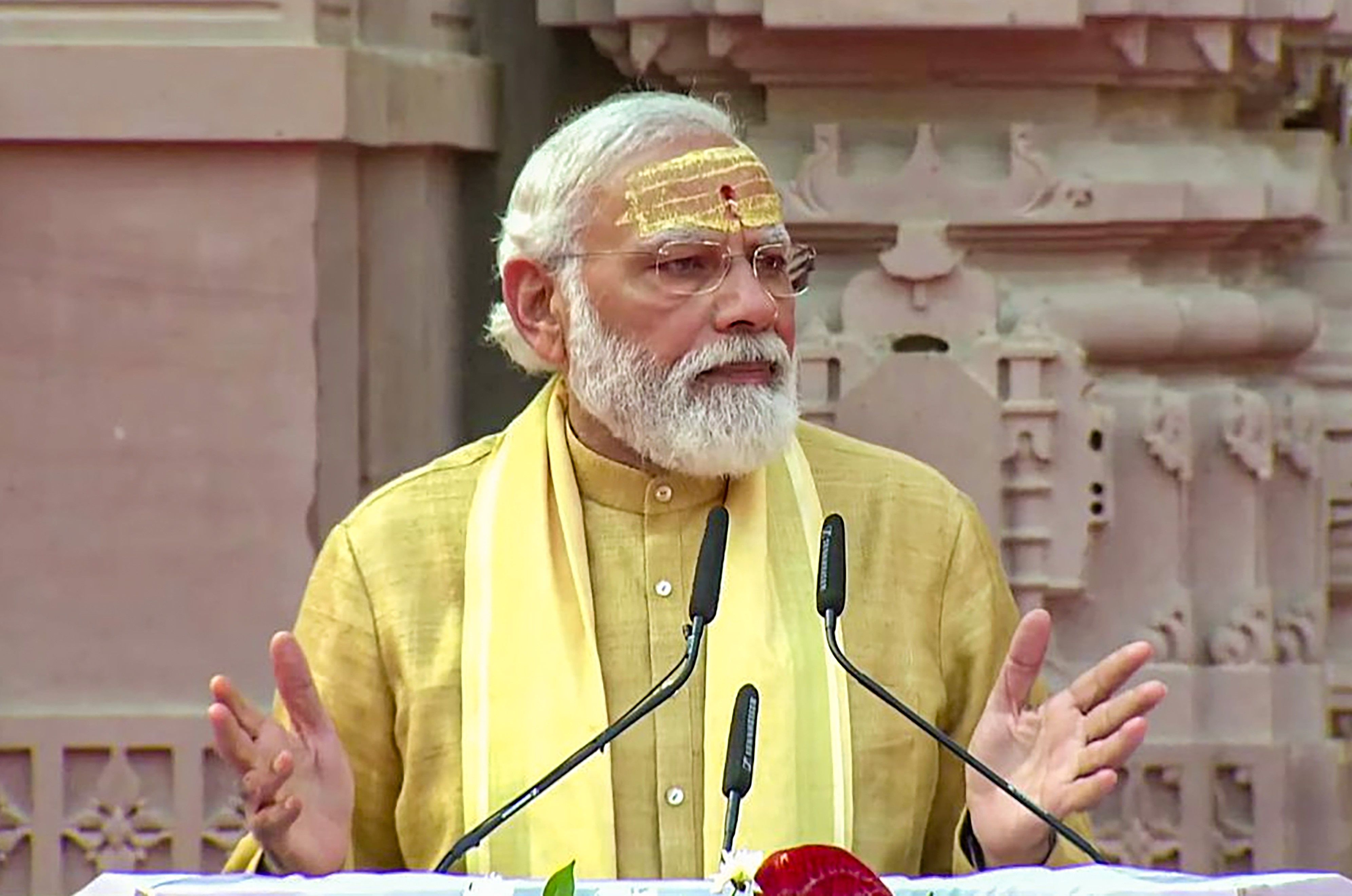 PM Modi in Varanasi Today. Here