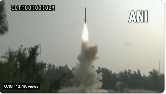 Video: India Successfully Test-Fires Long Range Supersonic Missile ...