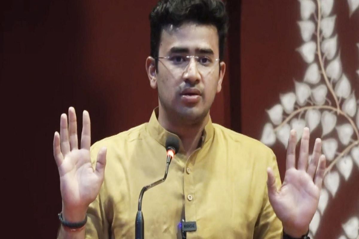 BJP MP Tejasvi Surya Says Reconvert All Who left Hinduism, Retracts ...