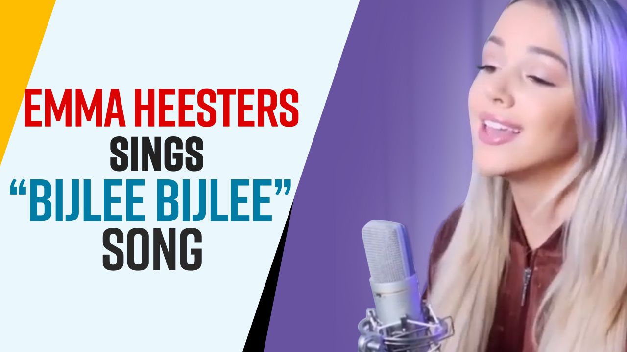 Viral Video: Dutch Singer Emma Heesters Sings Harrdy Sandhu Song Bijlee ...