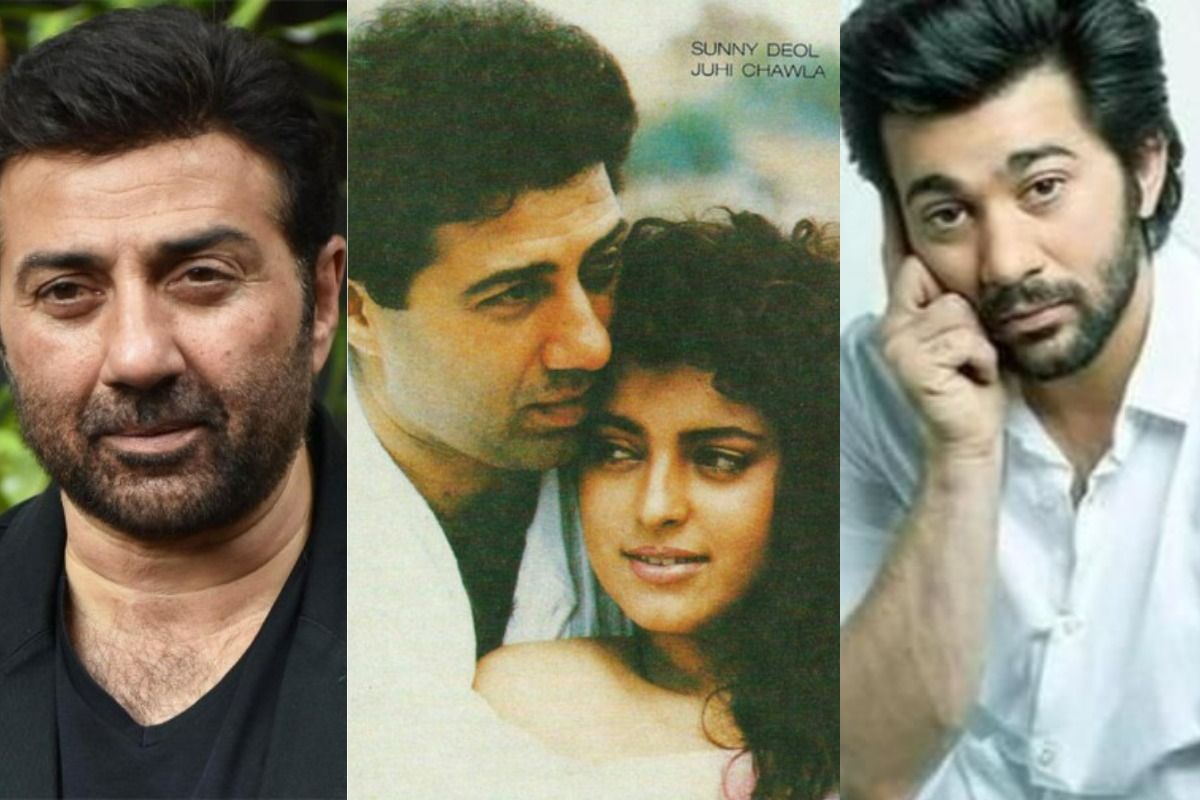 Juhi Chawla के साथ रोमांटिक हुए Sunny Deol, देखते ही बेतहाशा रोने लगा ...