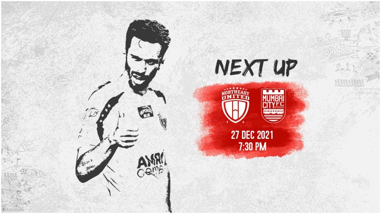 ISL 2021-22, Struggling NorthEast United FC Face Table Toppers Mumbai ...