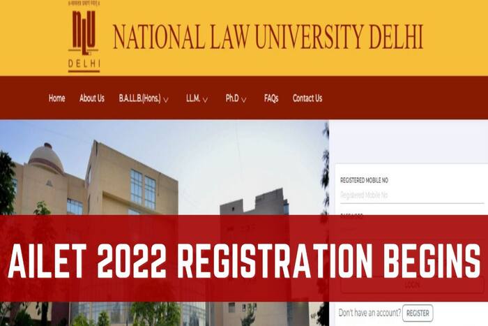 AILET 2022 Registration Begins at nationallawuniversitydelhi.in, Here