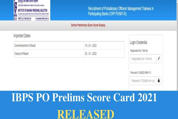 IBPS PO Prelims Score Card Released at ibps.in | Here’s How to Check, Direct Link to Download
