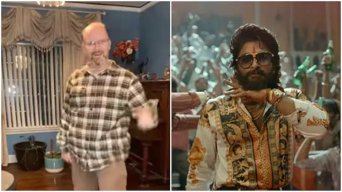 Viral Video: American Dad Ricky Pond Dances on Pushpa Song Oo Antava ...