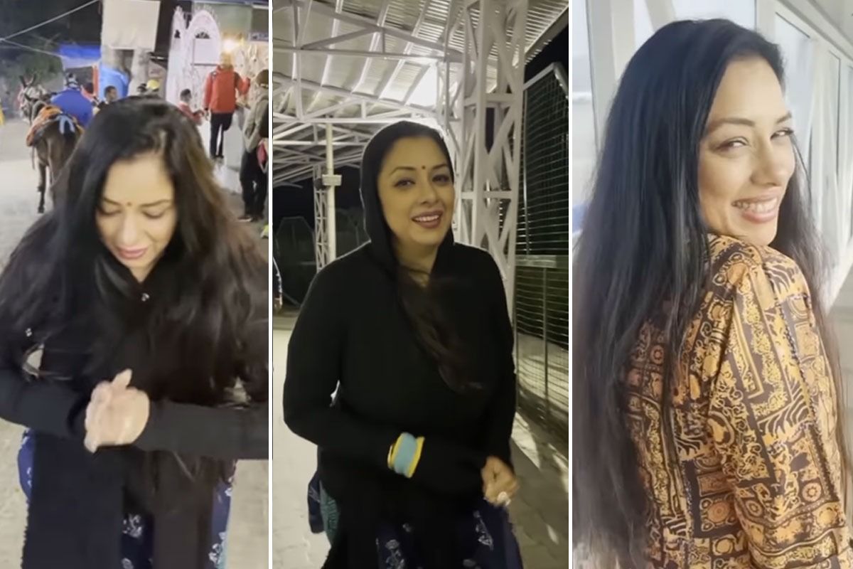 Anupama Aka Rupali Ganguly Visits Vaishno Devi On New Year Gaurav ...