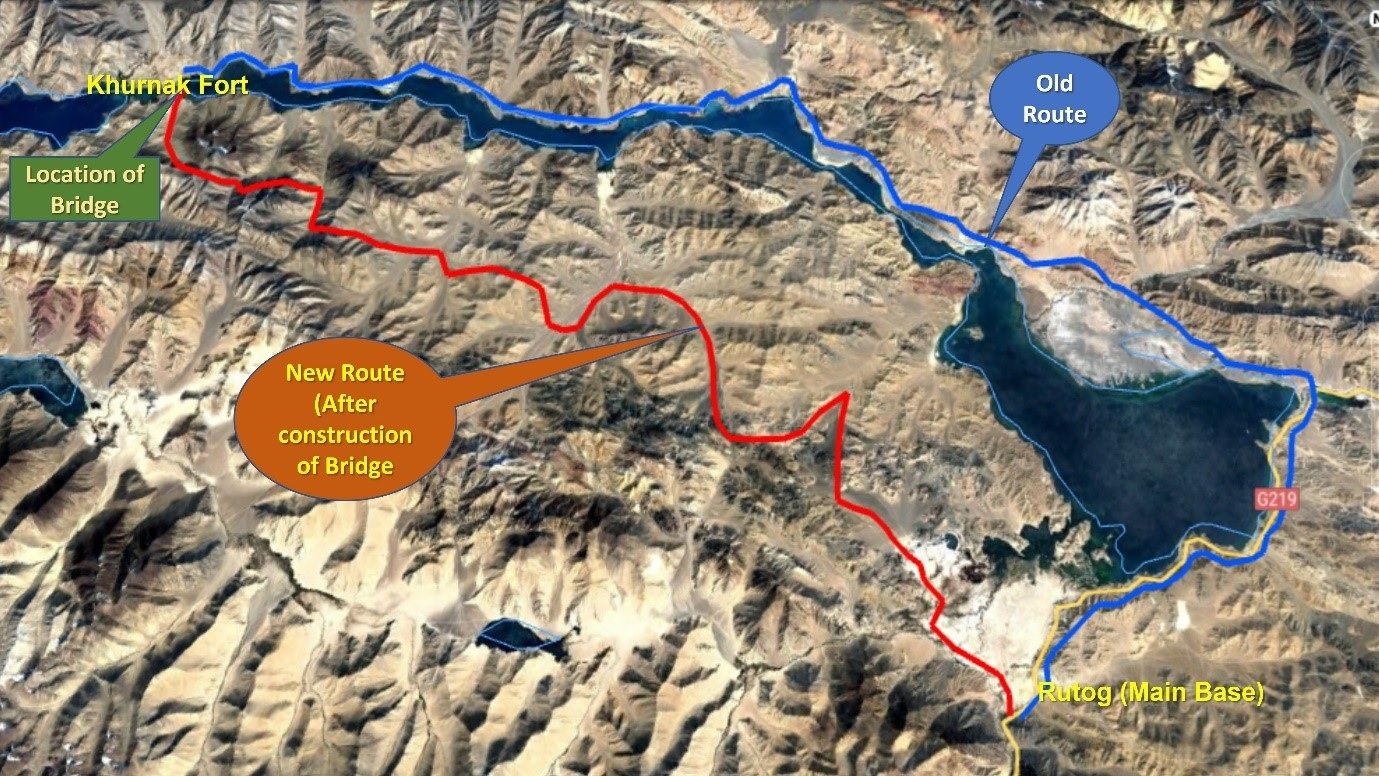 China Builds Bridge Across Ladakh