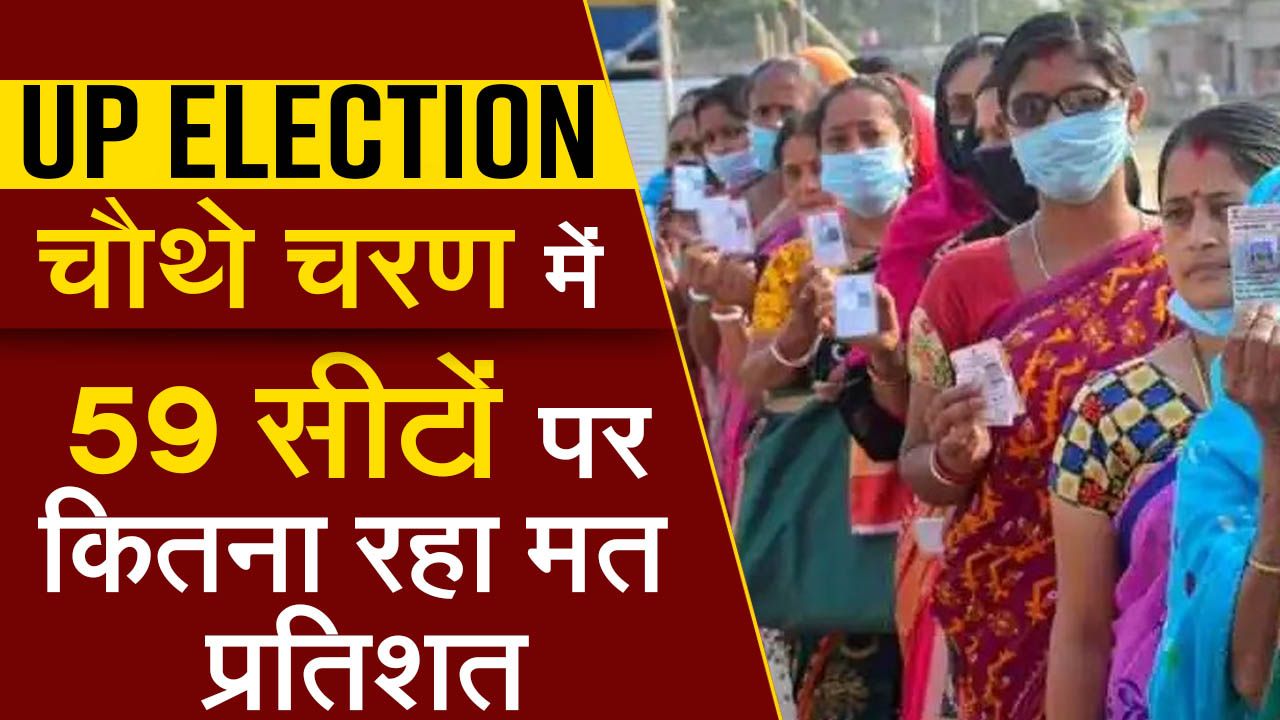 UP Election 2022: चौथे चरण में 59 विधानसभा सीटों पर 624 उम्मीदवारों का ...