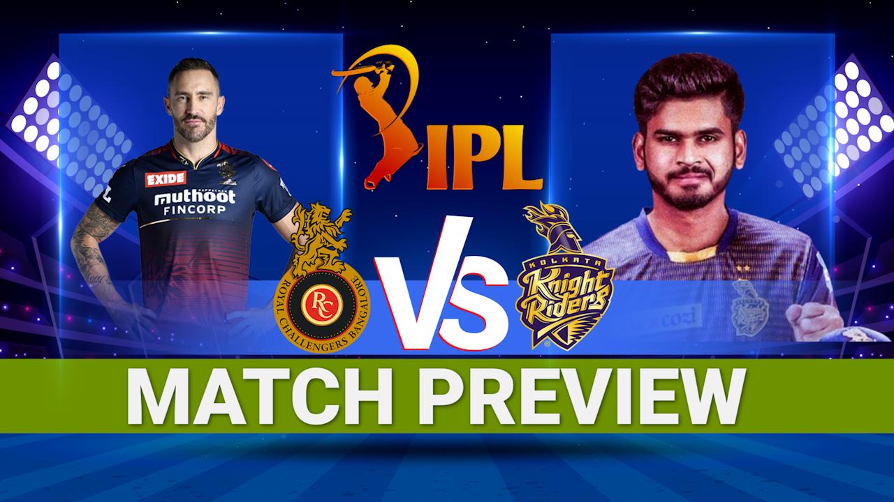 IPL 2022 RCB Vs KKR Match, March 30: Probable Playing XI, Weather ...