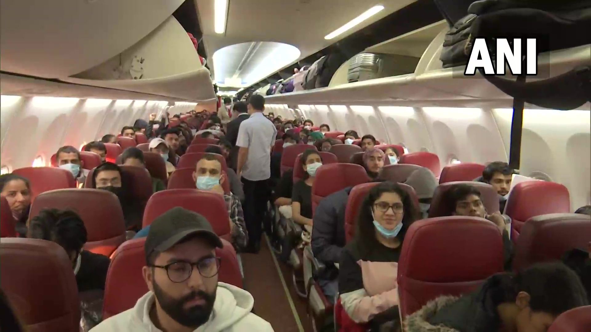 Operation Ganga 7th Evacuation Flight Carrying 182 Stranded Indians