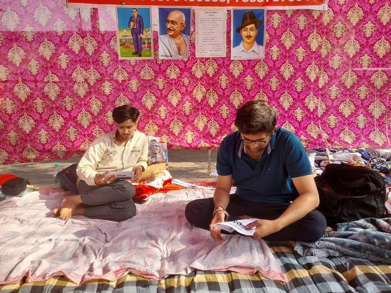 UPSC Students Spend Night on Streets Sit on Hunger Strike Seeking Extra ...