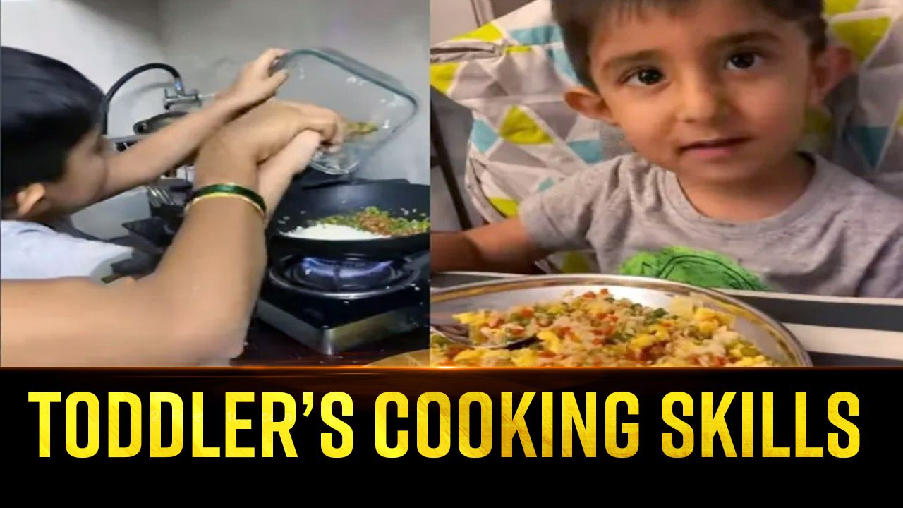 Viral Video: Little Boy Makes Fried Rice, Internet Is Overwhelmed With ...