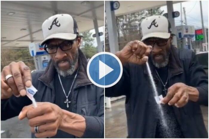 Viral Video: Man's Amazing Magic Trick With Sachet of Sugar Will Blow ...