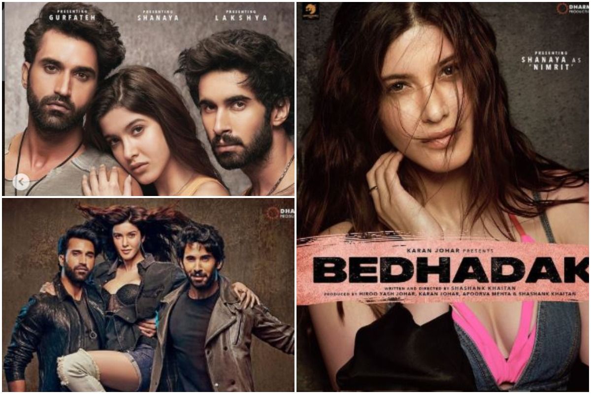 Bedhadak First Look: Shanaya Kapoor Makes Debut in Karan Johar Next ...