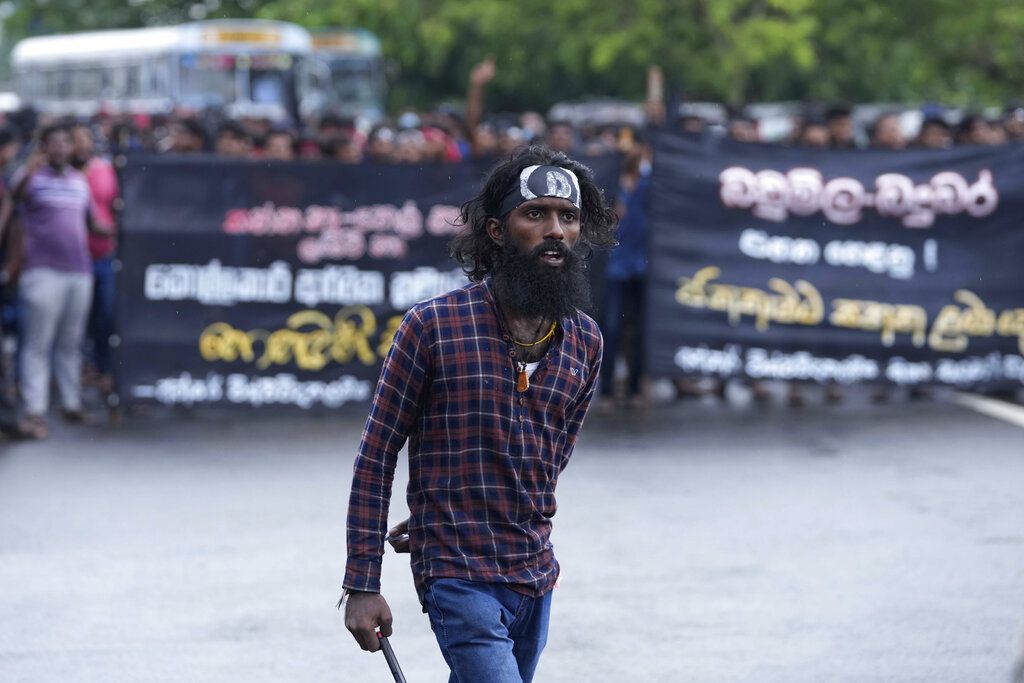 Sri Lanka: Embattled Leader Faces Biggest Street Protest Over Dire ...