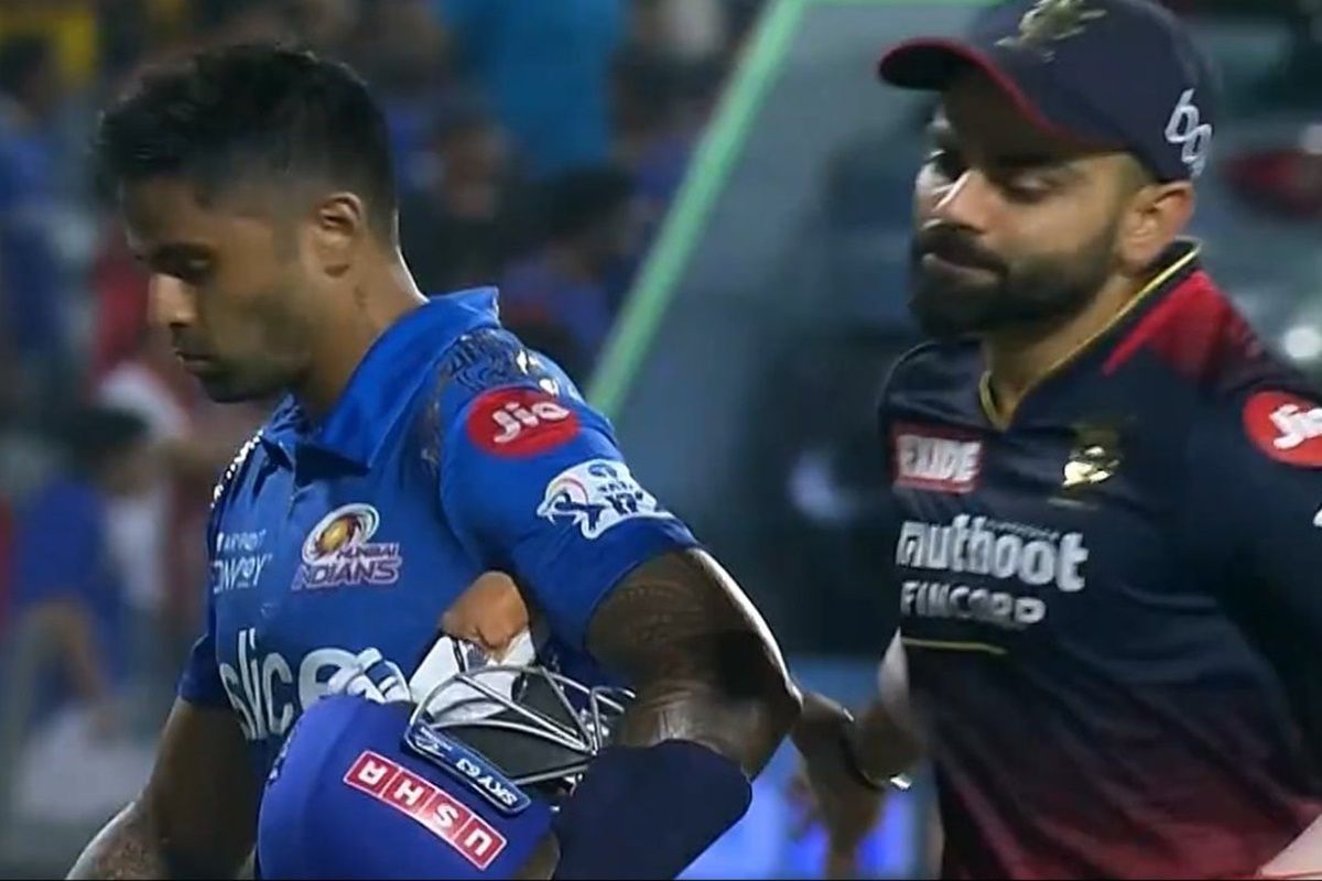 RCB vs MI Match 18 | IPL 2022: Virat Kohli Appreciates Suryakumar Yadav ...