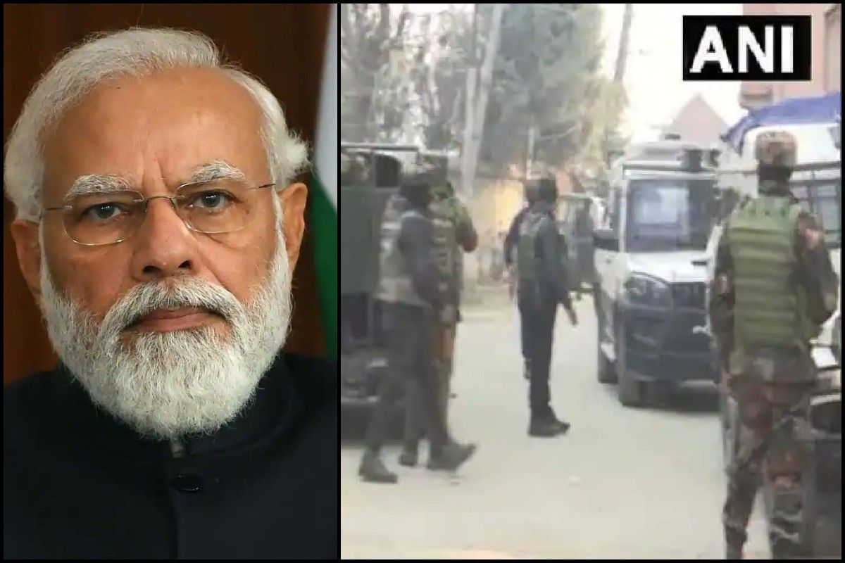 Jammu Kashmir Terrorist attack Over CISF Bus near Chaddha Camp ...