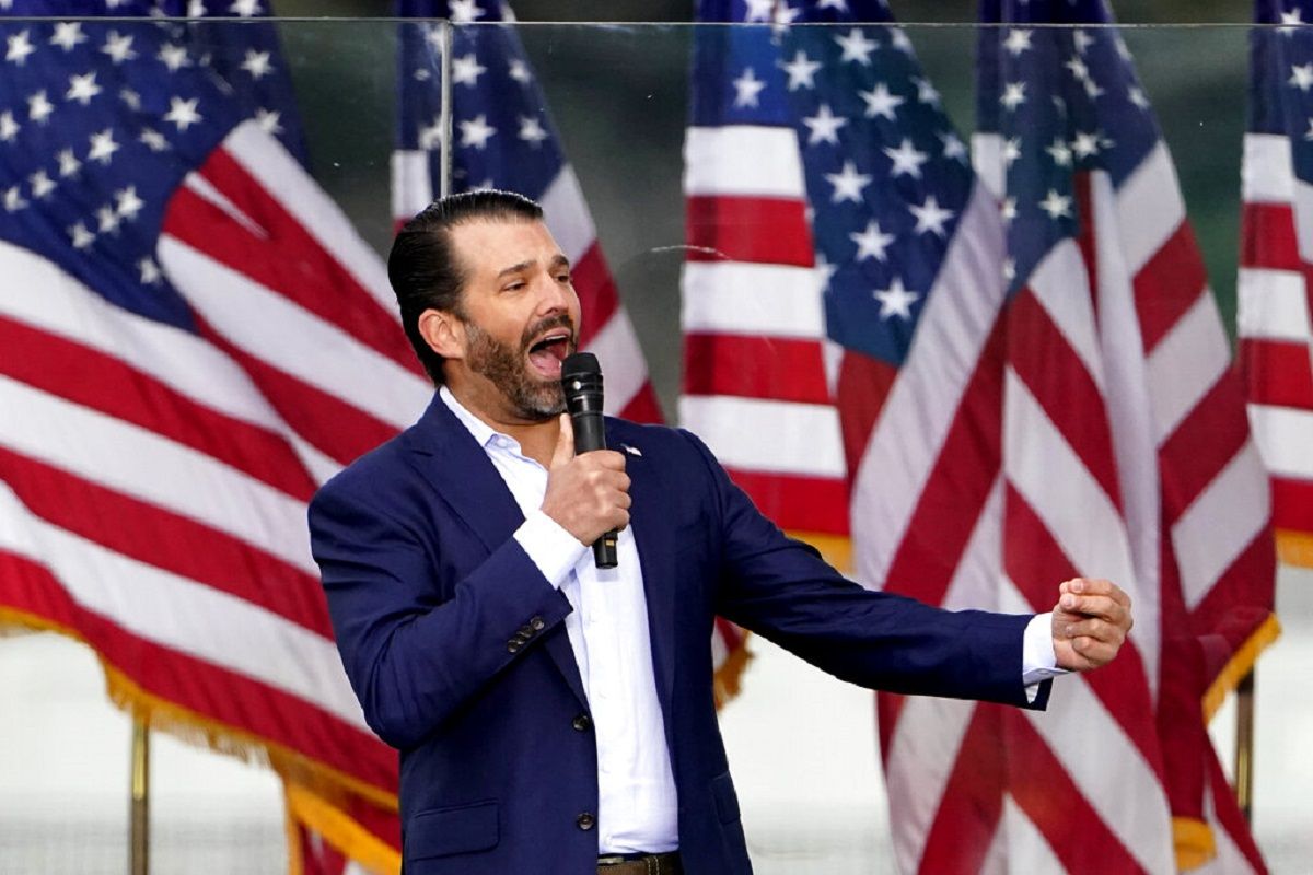 Trump Jr Text Shows Ideas to 'Overturn 2020 Election'
